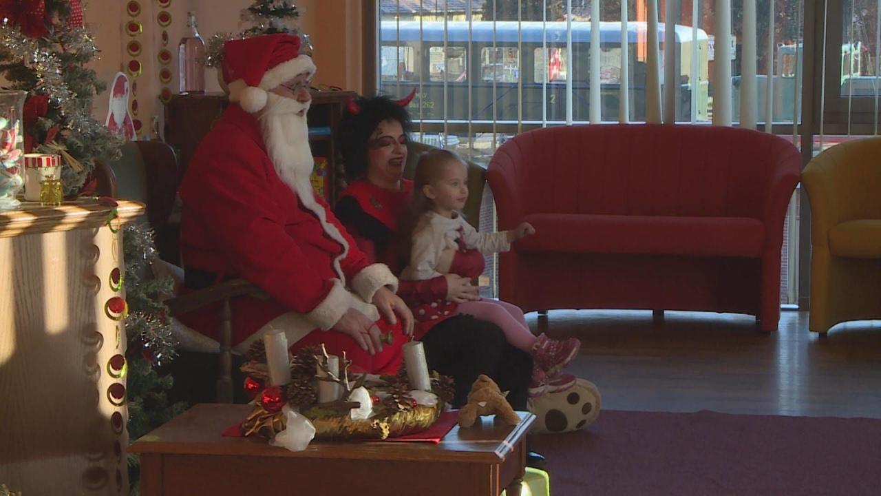 Mikulás nap a Csabagyöngyében