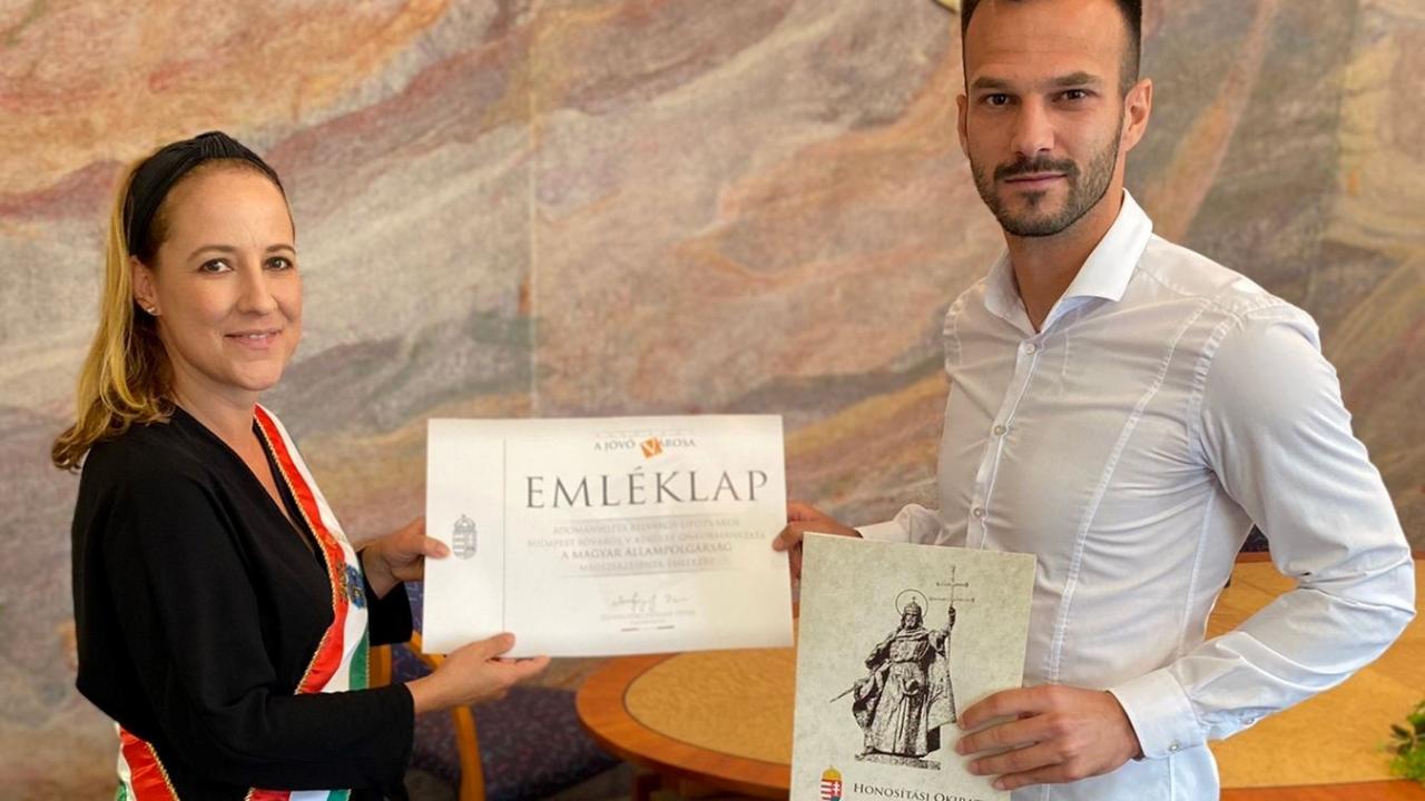 Nikola Pantovic megkapta a magyar állampolgárságot